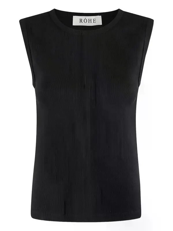 RÓHE Ribbed Sleeveless Top