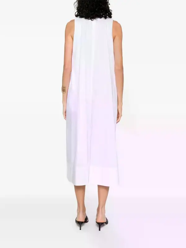 TWINSET Logo-plaque Midi Dress