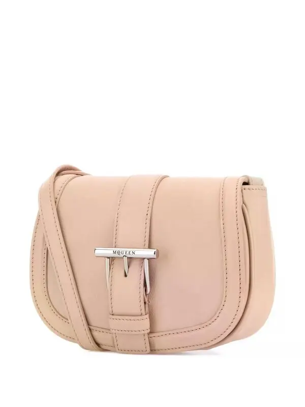 Alexander McQueen Leather Saddle Bag - Pink