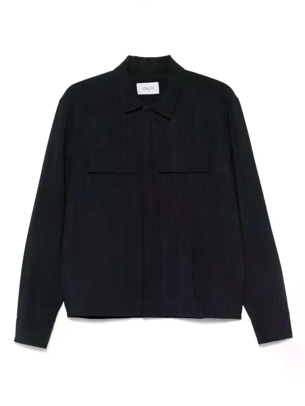D4.0 Seersucker Overshirt