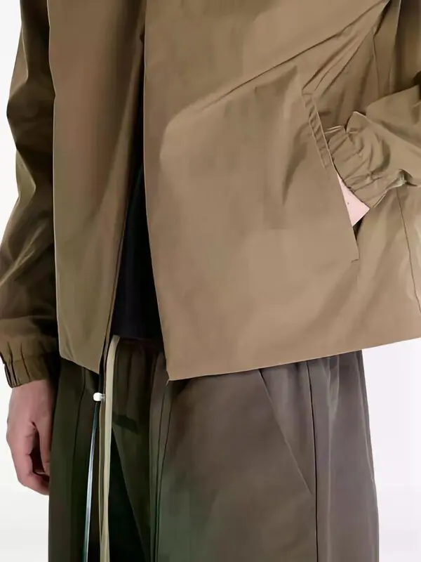 Post Archive Faction 8.0 Coach Jacket In Brown - 50% Off