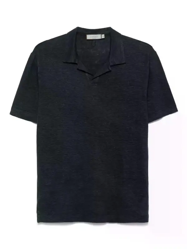 Canali Linen T-shirt - Blue