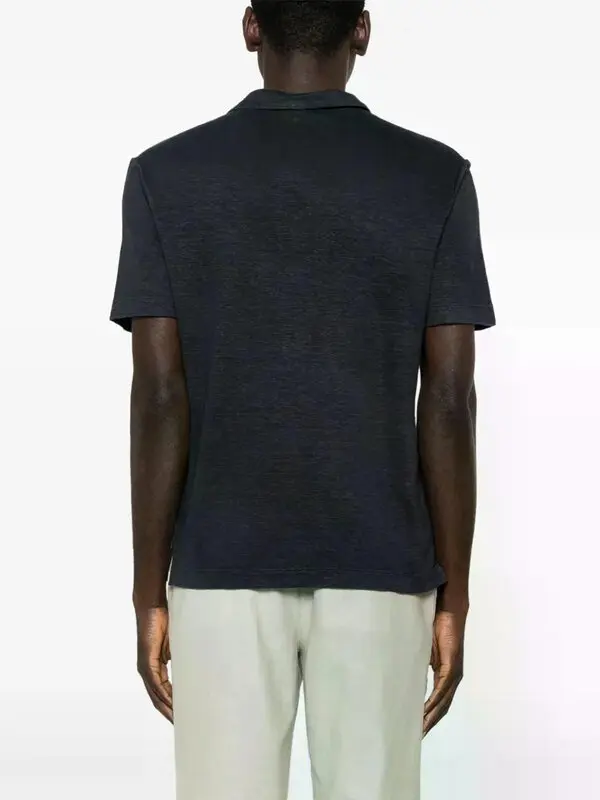 Canali Linen T-shirt - Blue