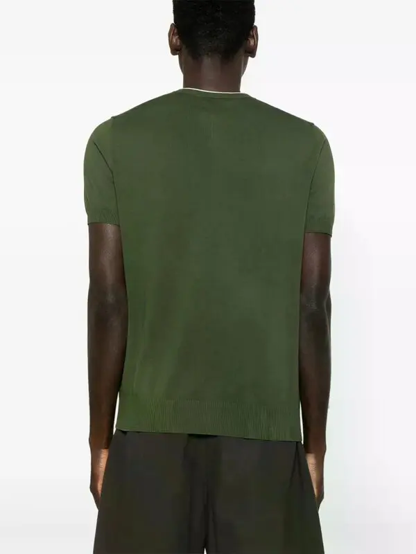 Canali Cotton T-shirt - Green