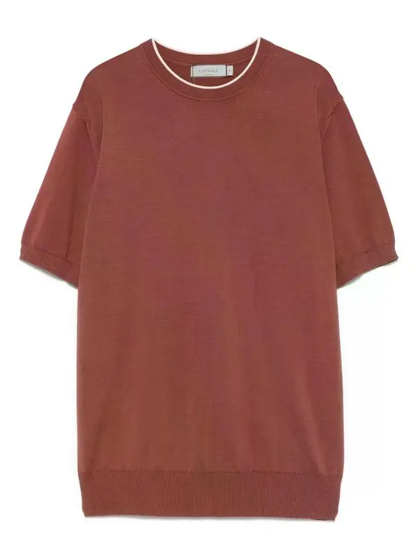 Canali Fine-knit T-shirt