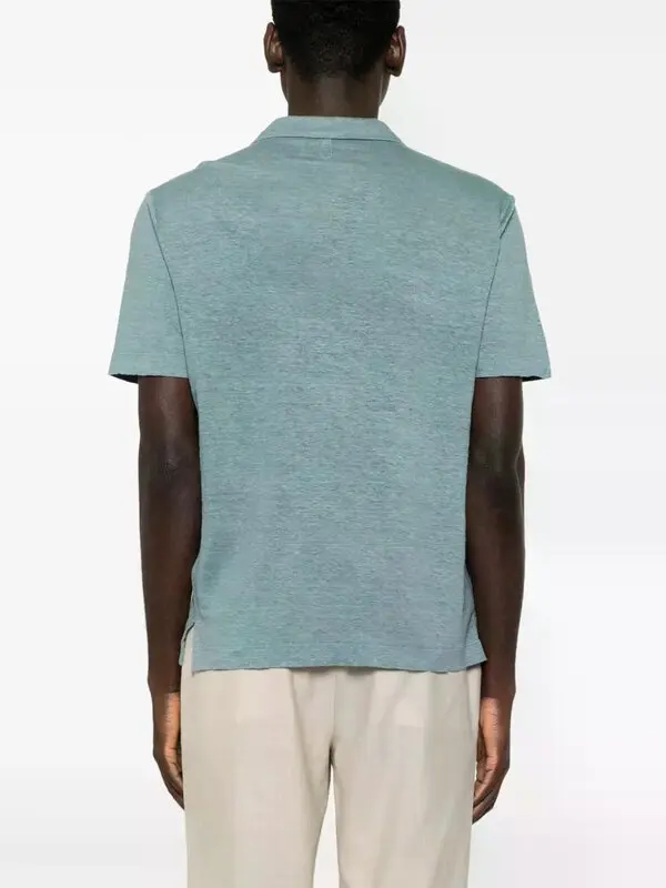 Canali Linen T-shirt - Blue