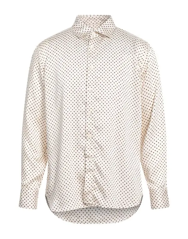 PT TORINO Shirt Size Polyester - Ivory