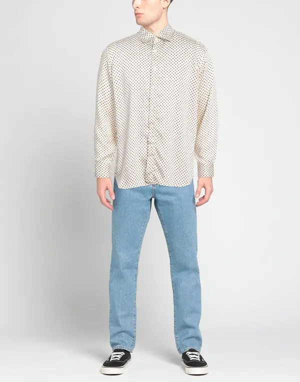 PT TORINO Shirt Size Polyester - Ivory
