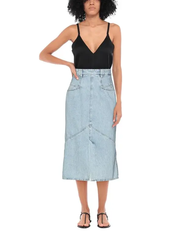 Isabel Marant Étoile Denim Midi Skirt