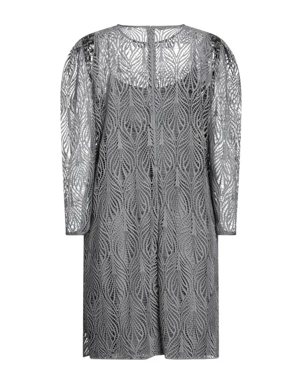 Alberta Ferretti Mini Dress With Appliqués And Crystals