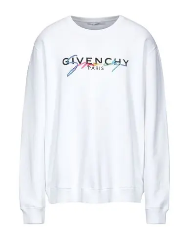 Givenchy Solid Sweatshirt With Embroidered Logo