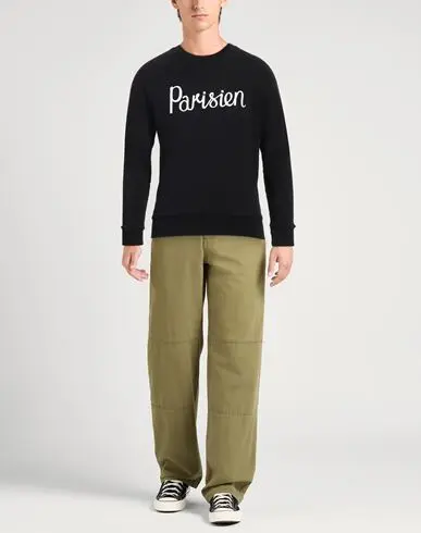 Maison Kitsuné Cotton French Terry Sweatshirt - Black
