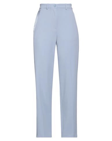 VICOLO Crepe Straight-leg Pants - Blue