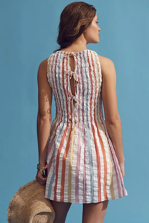 saylor eleanor smocked mini dress Elenor Dress  Saylor NYC