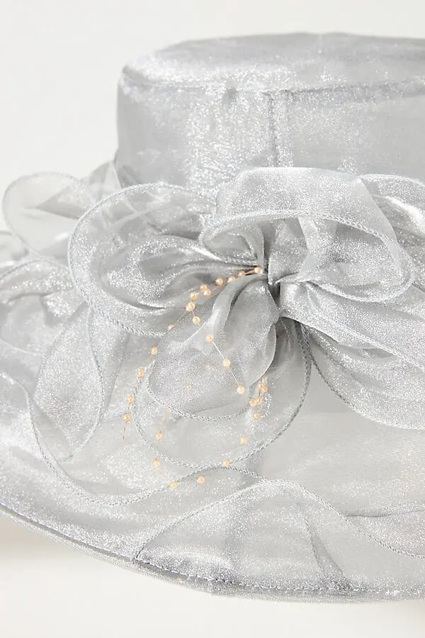 San Diego Hat Organza Wide-brim Hat