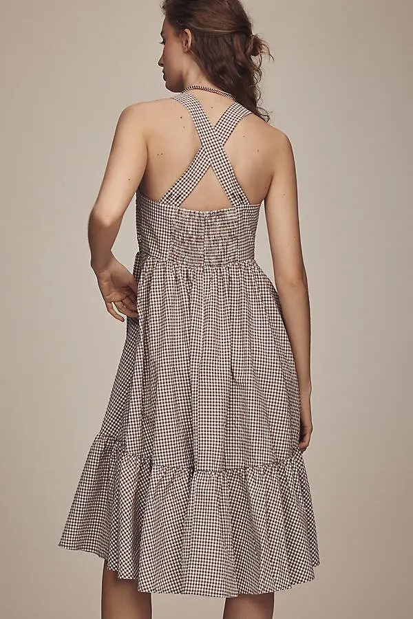 sachin and babi light blue dress Zapaka Women Silver Long Bridesmaid Dress Sheath Halter Neck Formal Dress –  ZAPAKA NZ main image 0