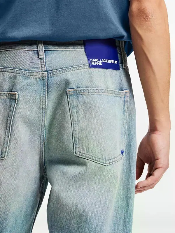 Karl Lagerfeld Straight-leg Jeans - Blue