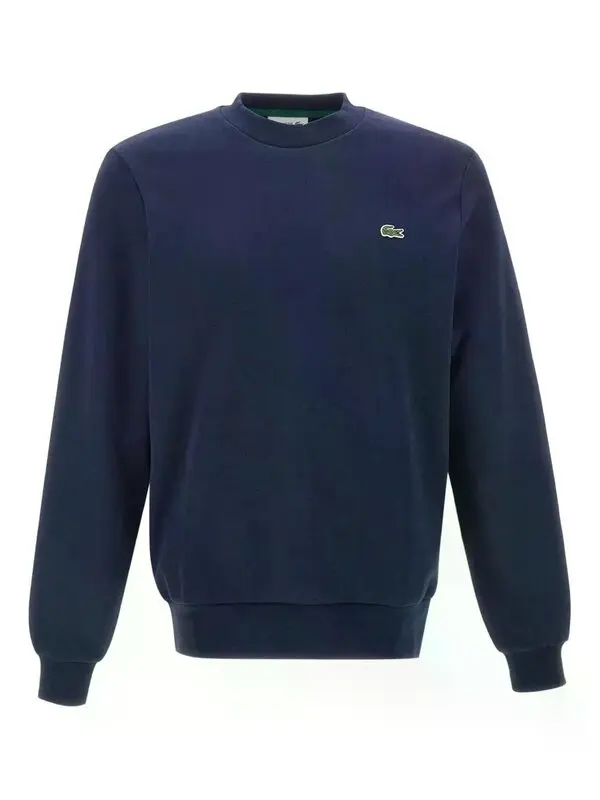 Lacoste Cotton Sweatshirt - Blue