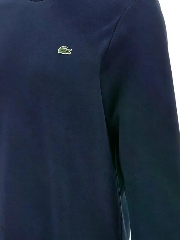Lacoste Cotton Sweatshirt - Blue