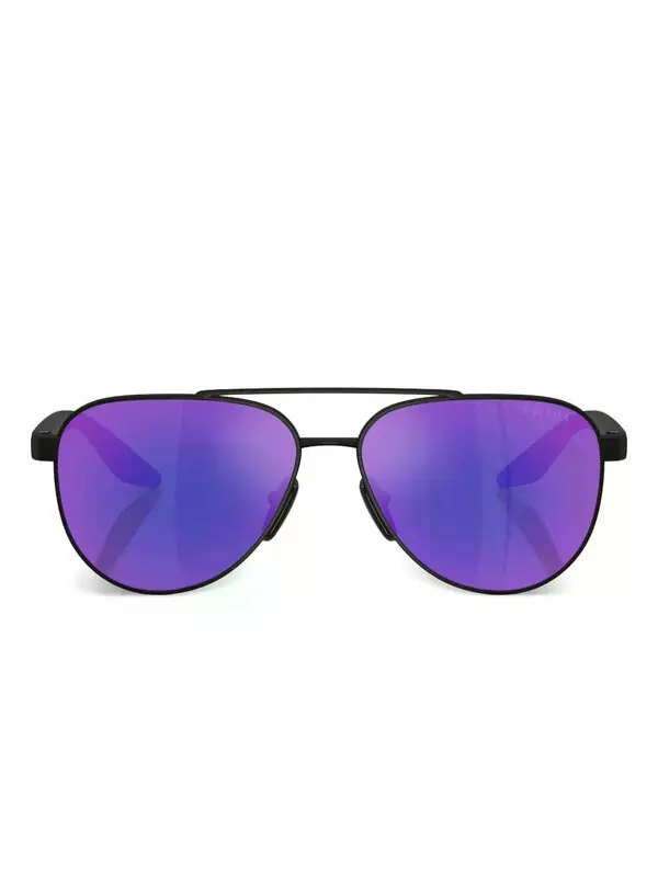Prada Pilot-frame Sunglasses - Black