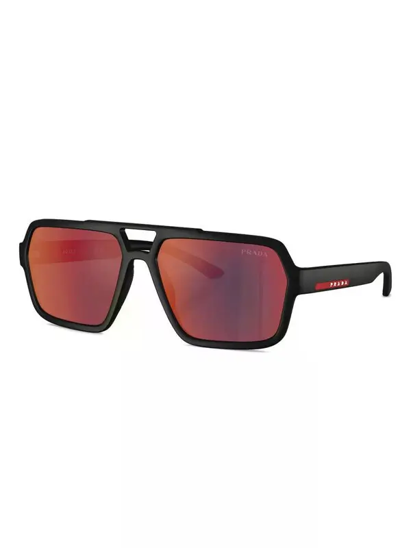 Prada Square-frame Sunglasses - Black