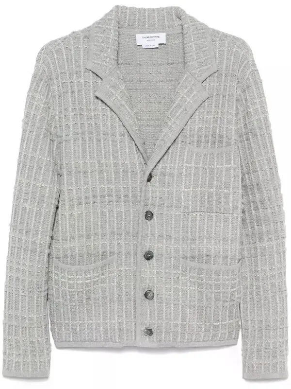 Thom Browne Shrunken Sack Sport Coat - Grey