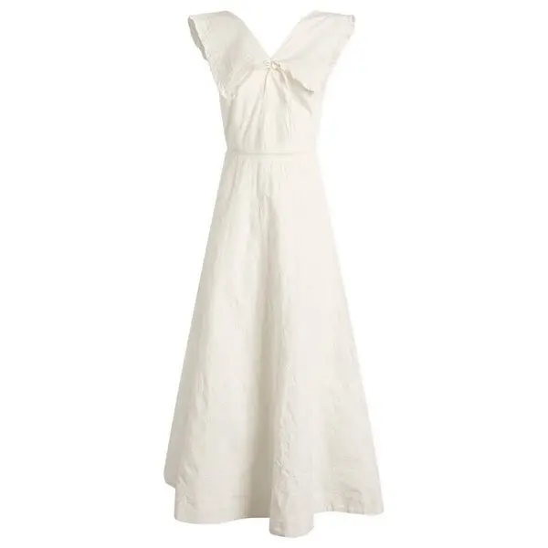 DAMSON MADDER Fan Fan Midi Dress