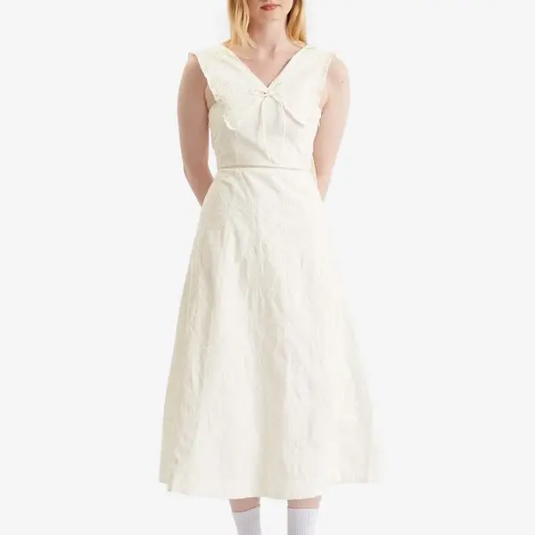 DAMSON MADDER Fan Fan Midi Dress