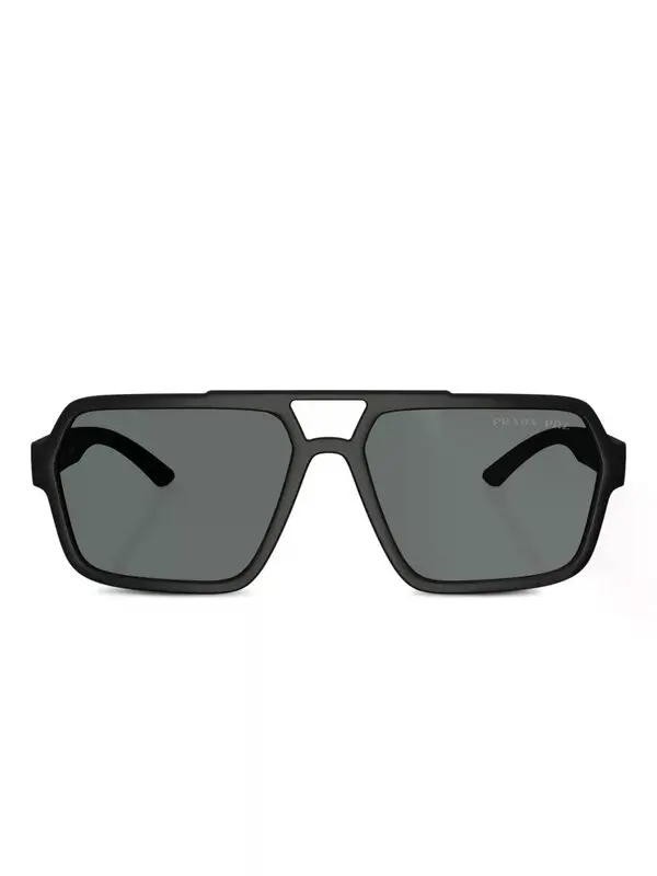 Prada Square Frame Sunglasses - Black