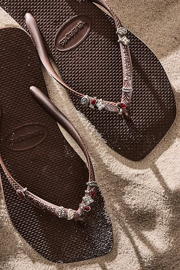 Free People Sandal Charm Set - Silver Ruby