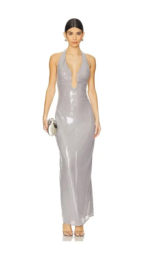Misha Collection Alusia Sequin Gown