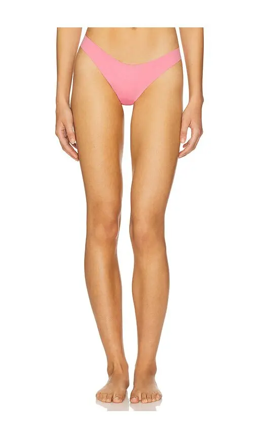Fleur Du Mal Le Stretch Thong - Pink