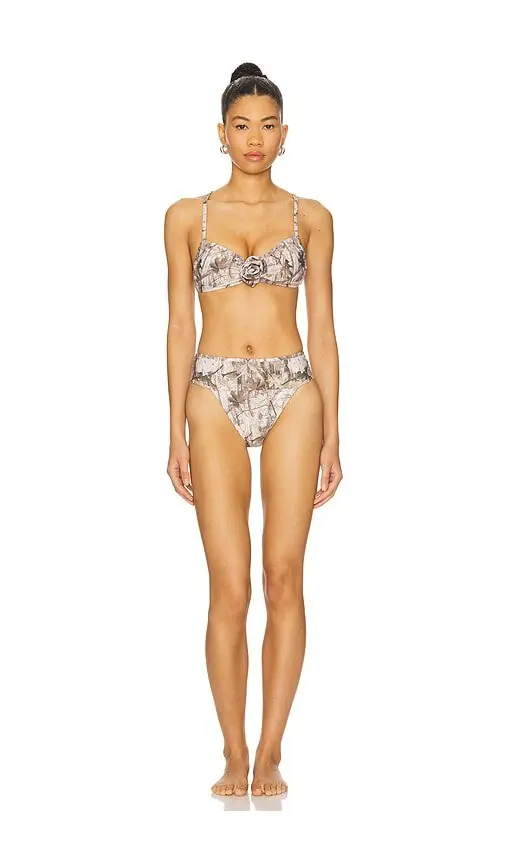 MONTCE Devin Rosa Bikini Top - Camo