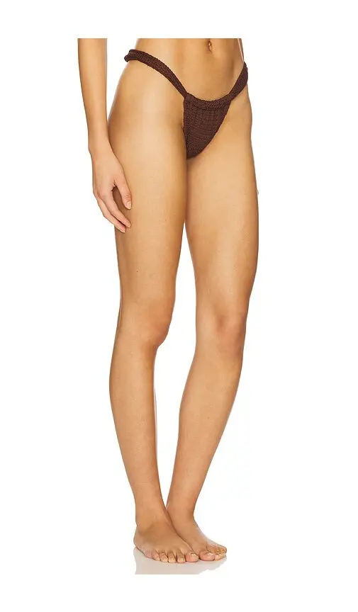 MONTCE X Sandra Bikini Bottom - Chocolate