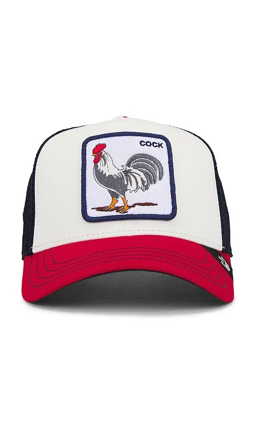 GOORIN BROS Team Rooster Trucker Hat - White