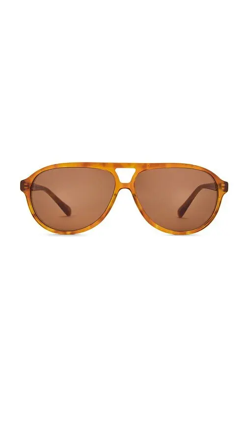 DECADE EYEWEAR Jasper Sunglasses - Light Brown Tortoise