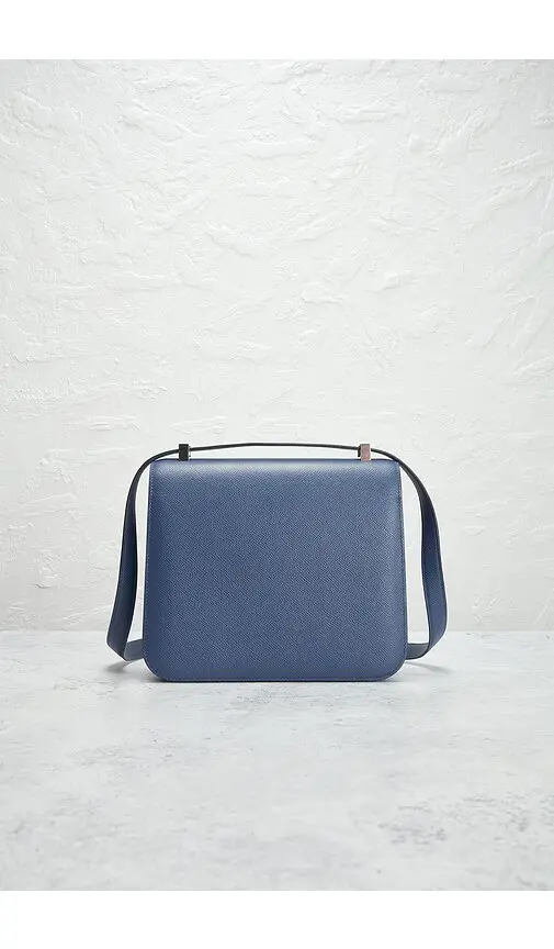 FWRD RENEW Hermes Epsom Constance 24 Shoulder Bag - Royal