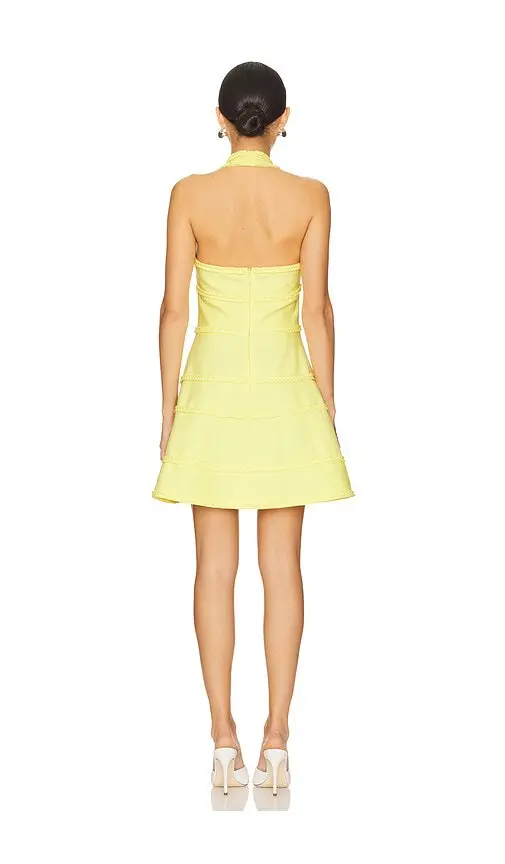 ELLIATT Katlyn Halter Mini Dress