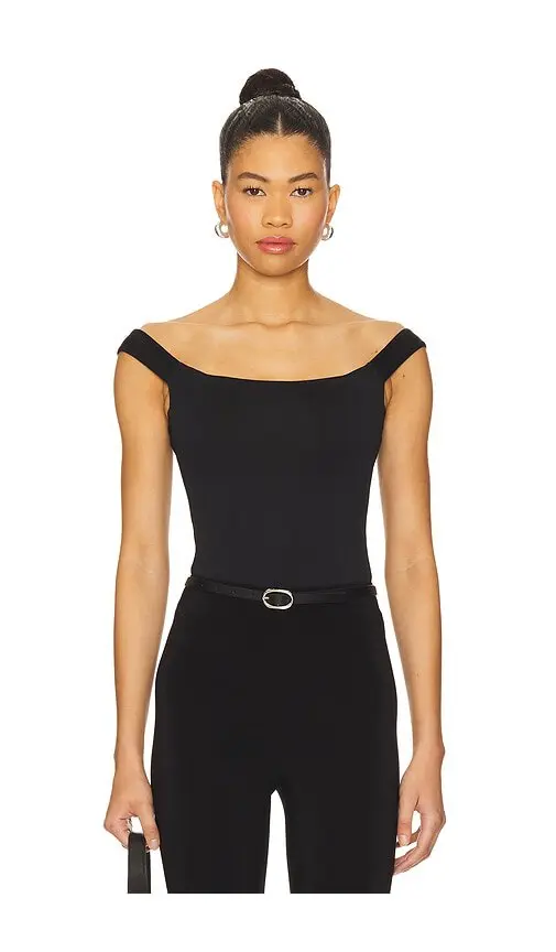 Good American Sculpting Corset Bodysuit - Black