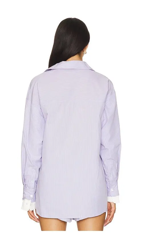 Line & Dot Maxin Shirt - Lavender