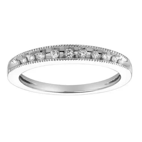 LUVMYJEWELRY Eternity Diamond Stackable Band Ring - 14k White Gold