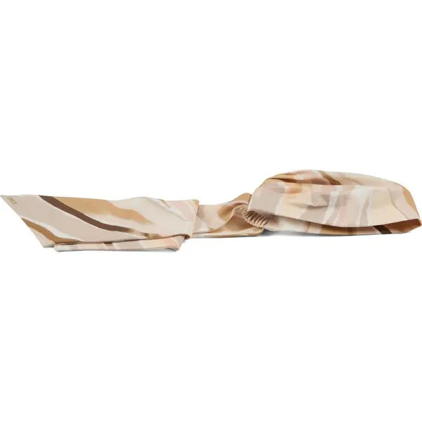 Eugenia Kim Gigi Satin Head Wrap - Ivory/beige