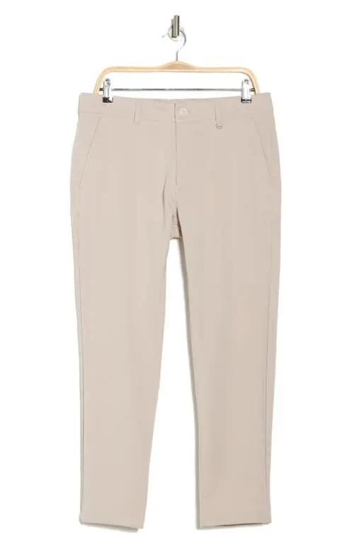 DENIM AND FLOWER Flat Front Stretch Trousers