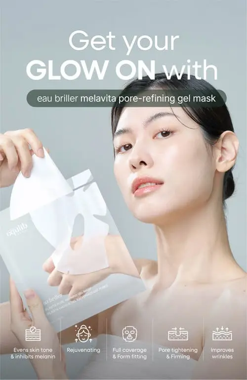 EQULIB Eau Briller Melavita Pore-refining Gel Mask - None