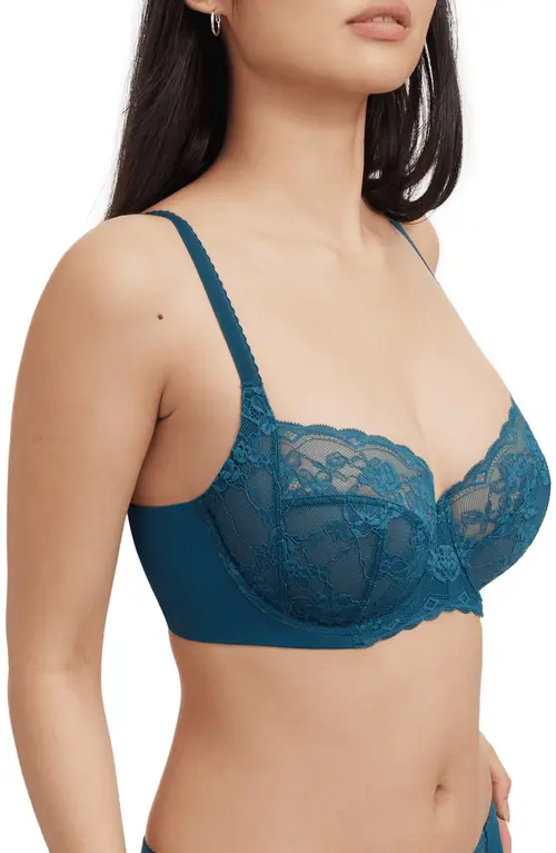 SKARLETT BLUE Coy Lace Full Coverage Underwire Bra