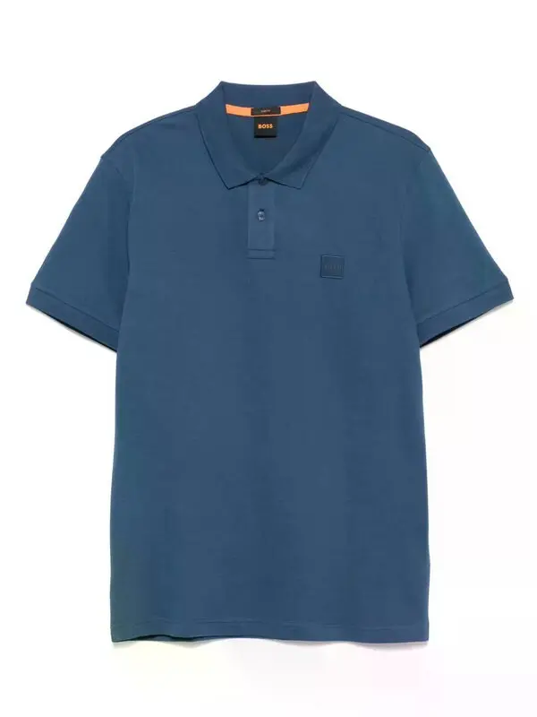 BOSS Cotton Polo Shirt - Blue
