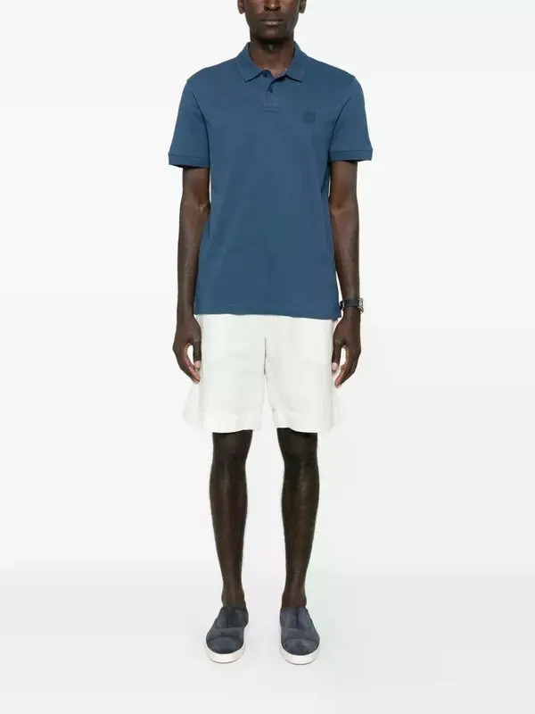 BOSS Cotton Polo Shirt - Blue