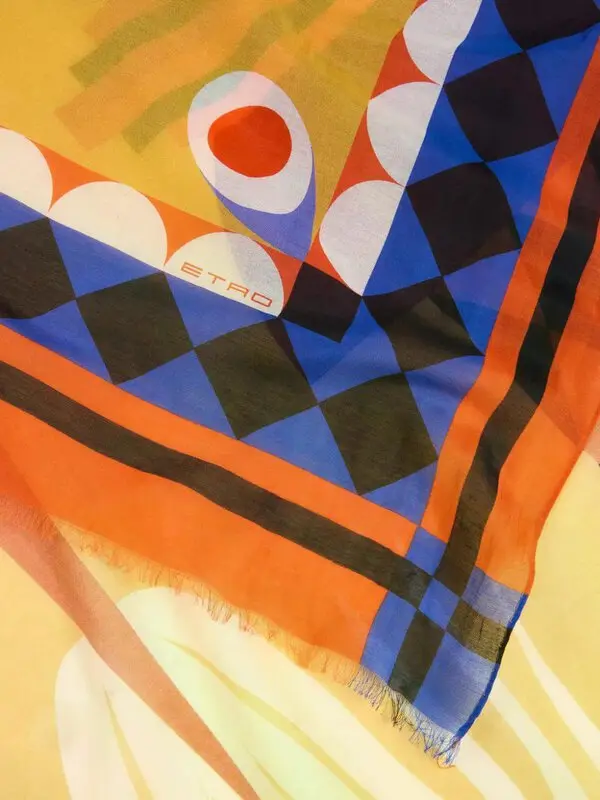 Etro X Agostino Iacurdi Maxi Printed Scarf