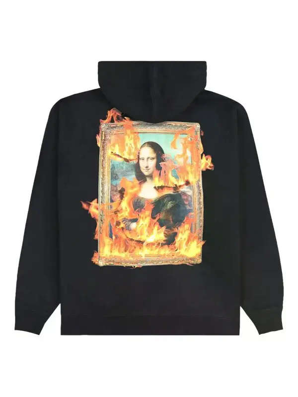 PLEASURES Burn Again Hoodie - Black