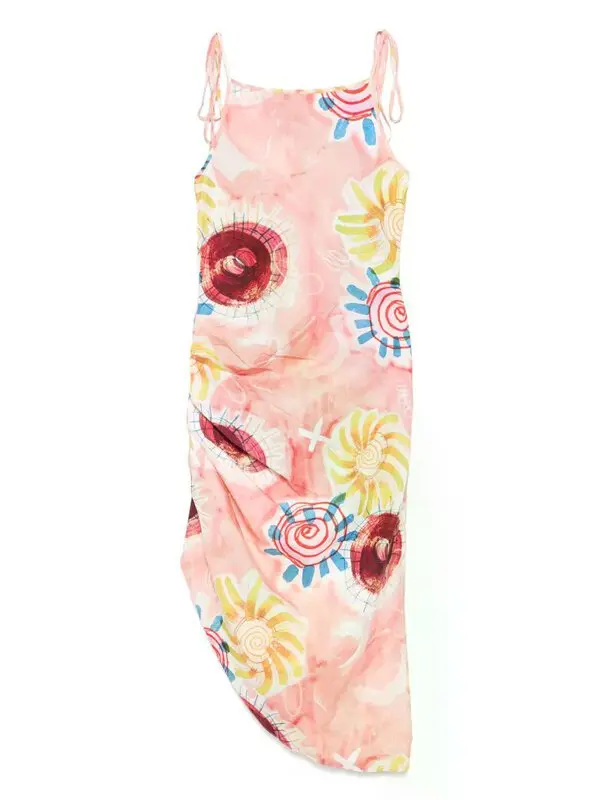 Scotch & Soda Abstract-print Maxi Dress